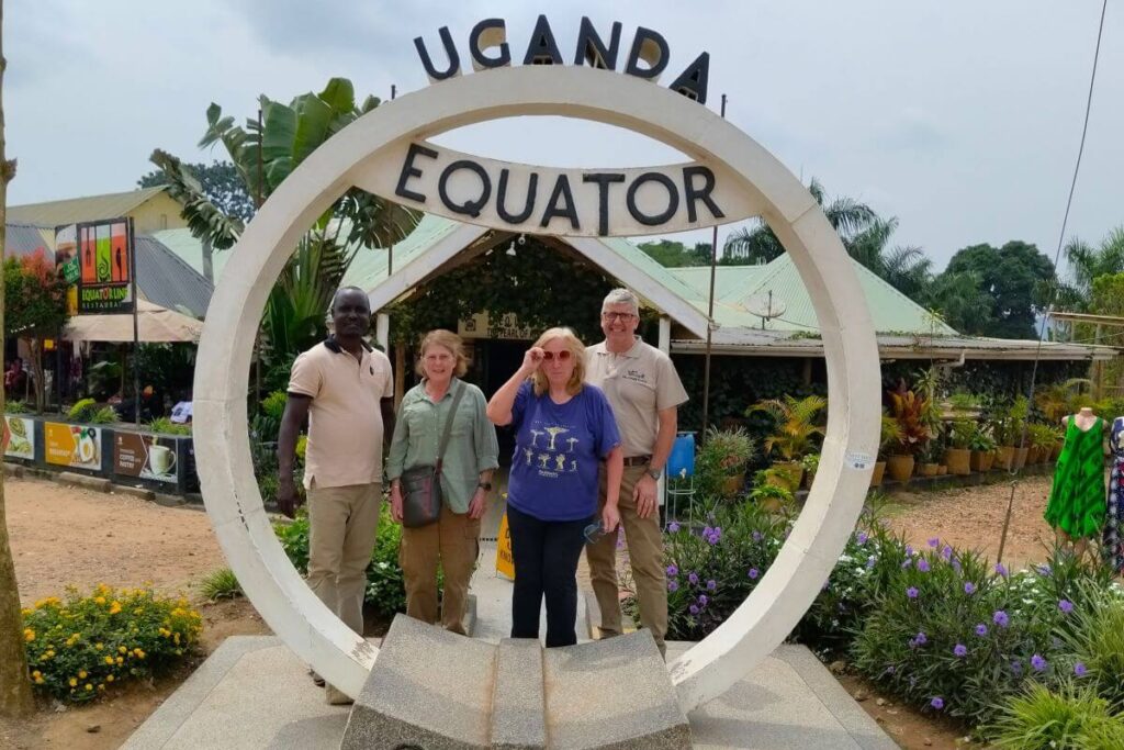 Equator in Uganda, Kayabwe. Kampala - Masaka Highway | Primate World ...